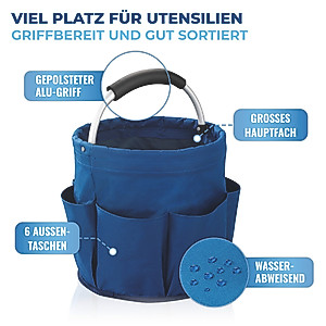 Wenko Storage Box for Cleaning Utensils, 4cm, Blue