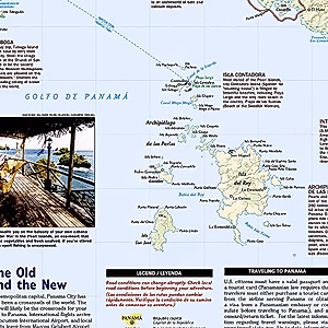 Panama Map (National Geographic Adventure Map, 3101)