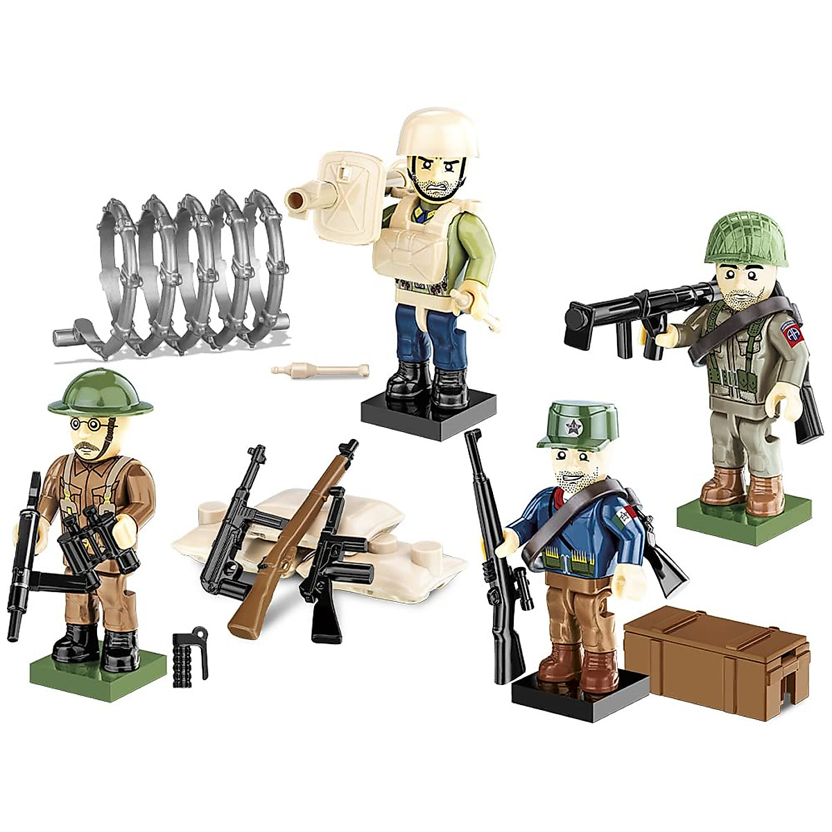 COBI Company of Heroes 3,Company of Heroes Set of Figures