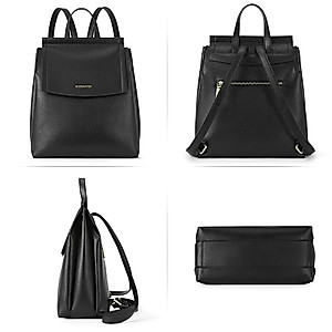 BOSTANTEN Backpack Purse for Women Leather Backpack Fashion Travel Bag Ladies Shoulder Bags