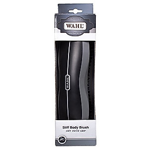 WAHL Equine Grooming Stiff Body Brush, Horse Brushes, Equine Grooming Tools, Brushes for Ponies and Horses, Brush for Bodies, Gentle Bristle Brush, Stiff Bristles, Equine Care