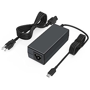 65W 45W USB C Charger for Dell Chromebook 3100 3300 3380 3400 3500 5190 5300 5400 7200 7300 Latitude 5420 5520 5320 7410 7310 2-in-1 P28T P29T P30T Laptop Power Cord Type C Replacement Charger Adapter