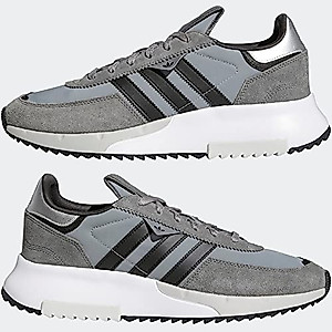 adidas Originals Men's Retropy F2 Sneaker, Grey Three/Core Black/Grey Five, 9.5