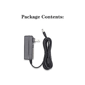 15V 3A Power Supply Adapter Charger Switching Converter Adapter, Input AC 100V-240V, Output DC 15 Volt 3 Amp 45 Watt, Round Barrel Plug 5.5mm x 2.1mm & 2.5mm Tip Center Positive, 6ft Long Cord