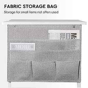 Ｍａｉｈａｉｌ Home Office Desk with Drawers and Shelves, 55” Computer Corner Desk for Small Space, Small L Shaped Desk with Side Storage for Bedroom, White