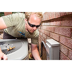 G & F Products - 13016-NEW 13016NEW Safety Goggles with 99% Protection Against UV-A, B & C Rays, Impact, & Ballistic Resistant & Clear Lenses (12 Pack), unisex