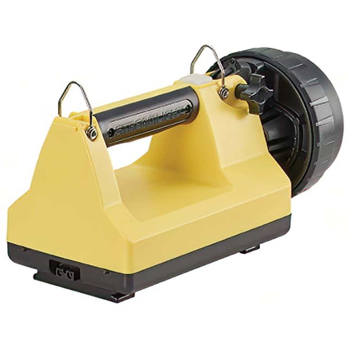 Streamlight 45825 E-Flood LiteBox 1500-Lumen 4700 Candela Rechargeable Flood Beam Lantern with Vehicle Mount System, Direct Wire DC Charging Rack, and Heavy Duty Shoulder Strap, Yellow