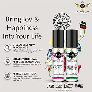 CA Perfume Double Set Impression of Aventura Bombself For Men Women Replica Fragrance Body Oil Dupes Alcohol-Free Essential Aromatherapy Sample Travel Size Long Lasting Attar Roll-On 0.3 Fl Oz X 2