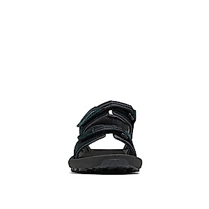 Columbia Women's Trailstorm Hiker 2 Strap Sport Sandal, Black/Light Cloud, 8