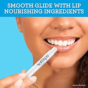 Softlips Daily Lip Moisturizer For Very Dry Lips, Vanilla Flavored Lip Balm, SPF 20, Hydrates, Soothes & Prevents Dry, Chapped Lips, Smooth Glide Formula, Dermatologist Tested, Pack of 2 Chap Sticks