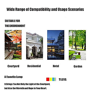 TILOYA Owl Solar Garden Light Pro, Cute Owl Outdoor Yard Light Waterproof Adorable Garden Light Pro for Garden Lawn Decoration Walkway Courtyard Patio Decoration Creative Gift