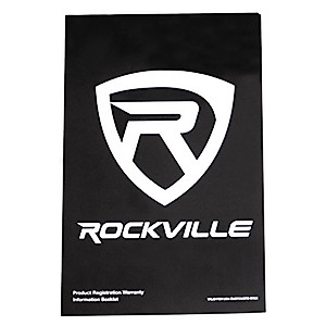 Rockville RVB12.1A 12 Inch 500W Active Powered Car Subwoofer+Sub Enclosure Box