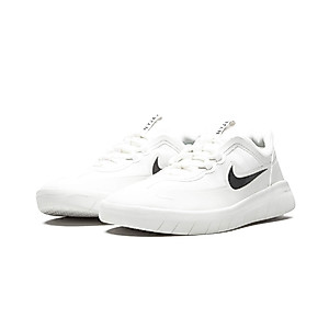 Nike Men's SB Nyjah Free 2.0 Sneaker, Summit White/Summit White/Blac, 8