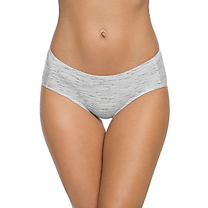 Wealurre Cotton Bikini Women's Breathable Panties Seamless Comfort Underwear(3128M,Stripe 2)