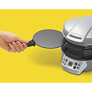 Hamilton Beach 25478 Breakfast Sandwich Maker with Timer, Silver