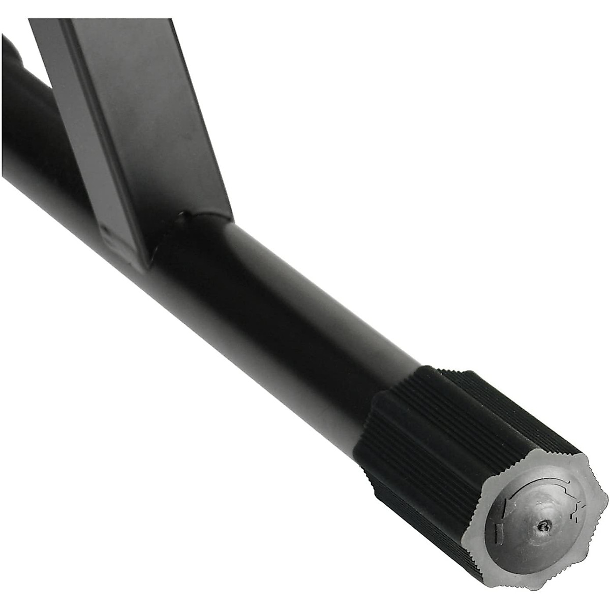 K&M Konig & Meyer 14047.000.55 Performance Pneumatic Stool | Easily Adjust Height/Angle of the Ergonomic Set /Footrest | Professional Grade for all Musicians | German Made | Black Imitation Leather