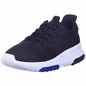 adidas Kids CF Racer TR Running Shoe, Utility Black/Black/Running White/Collegiate Royal, 10.5K M US Little Kid