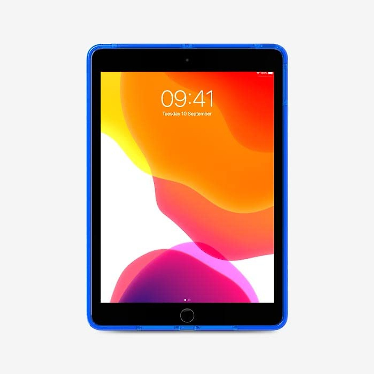 Tech21 Evo Play2 with Pencil Holder for iPad 7th/8th/9th Gen - Protective iPad Case with Impact Protection Blue