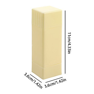 Butter Stick Holder Butter Dish Spreader Dispenser Rotary Butter Keeper with Lid for Corn Butter Dishes