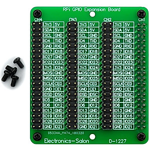 Electronics-Salon RPi GPIO Expansion Extension Module Board, for Raspberry Pi 3/2 Pi Model B+ Zero.