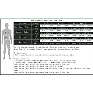 JPOJPO Men's Cycling Jersey Long Sleeve Bike T-Shirt MTB Reflective Clothing Bicycle Tops S-3XL