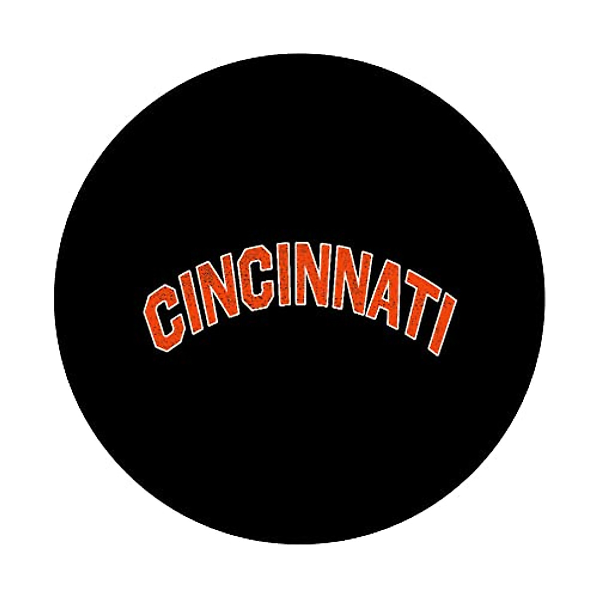 Ohio State Retro Vintage Distressed Cincinnati PopSockets Swappable PopGrip