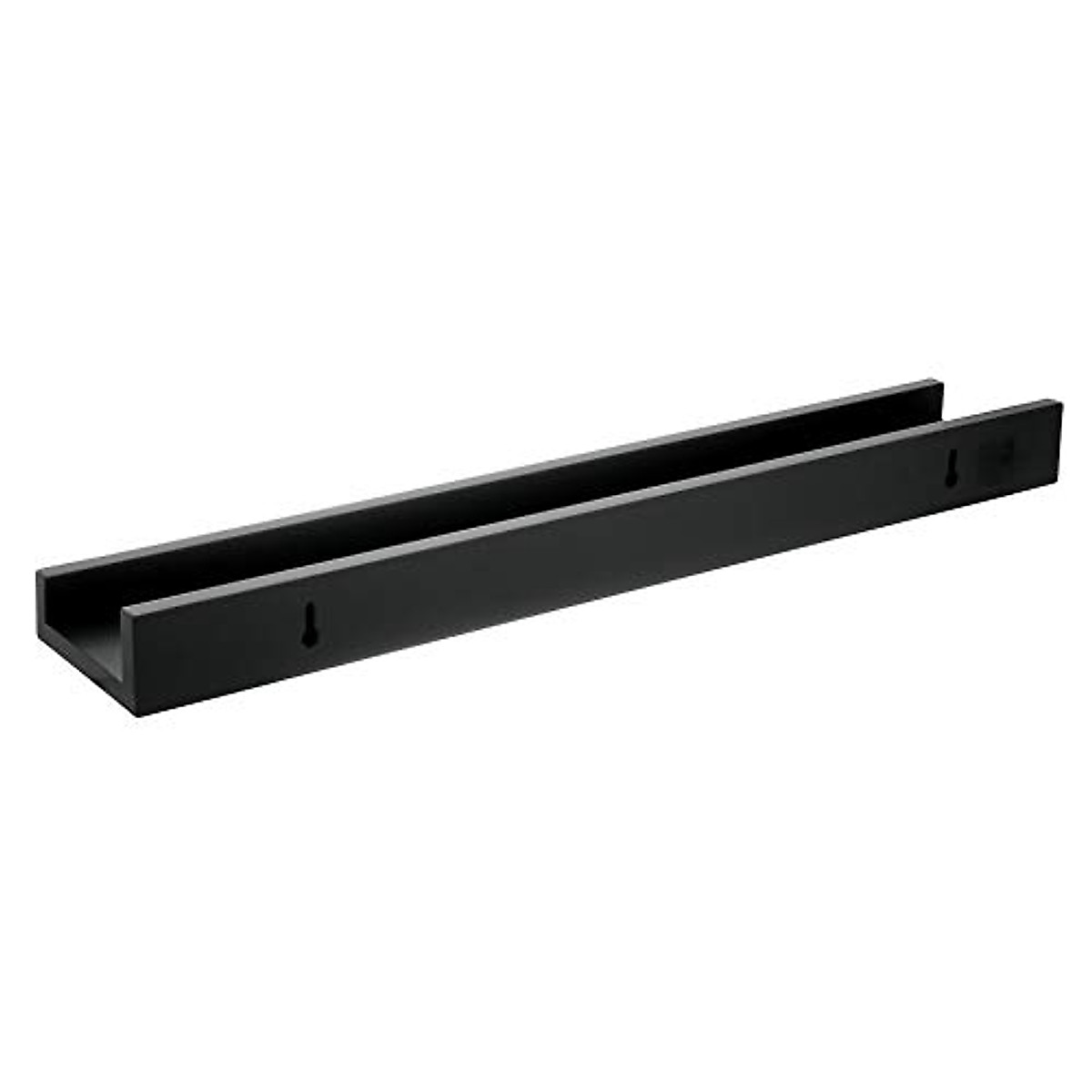 Kiera Grace Kieragrace Modern Floating-Shelves, 23-Inch by 4-Inch, Black