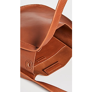Madewell Women's The Sydney Shoulder Bag, Burnished Caramel, Brown, One Size