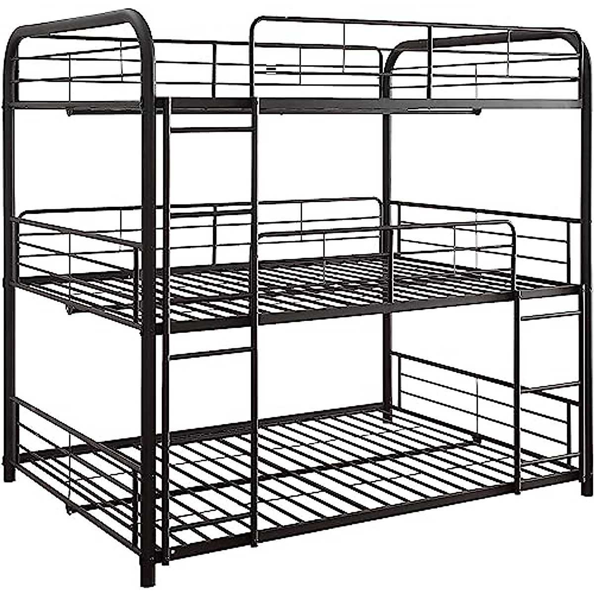 ACME Furniture Cairo Triple Bunk Bed, Twin, Sandy Black