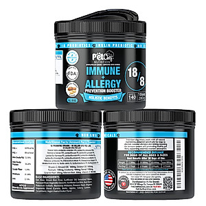 Pet Chef Respiratory Immune + Dog Allergy Remedy. Dog Itch Relief-Dog Allergy Relief-Anti Itching for Dogs-Dog Hot Spots-Eliminates Dog Skin Rashes - Prevents Dog Immune Health Crisis from other dogs.