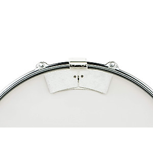 SNAREWEIGHT M80 White Drum Tone Control Damper Dampener, the ORIGINAL, Made in USA