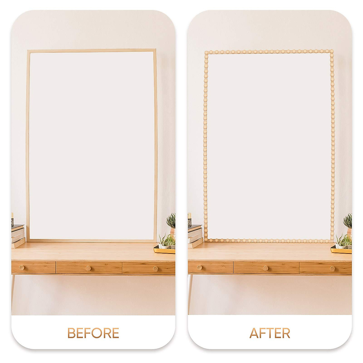 200 Pieces Half Wooden Beads Unfinished Split Wood Balls Half Crafts Natural Balls for Paint DIY Christmas Ornament DIY Projects Crafts Arts (Natural Wood Color)