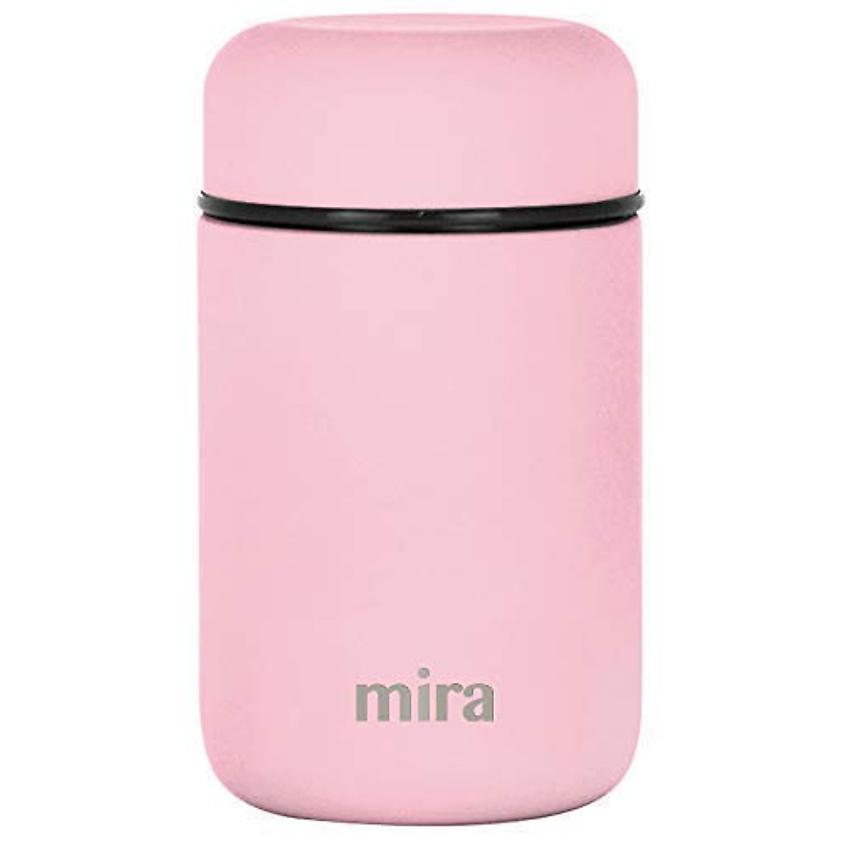 MIRA Child Lunch Bundle with 13.5oz Insulated Food Jar (Pink) and 12oz Insulated Cola Shaped Bottle (Pink)