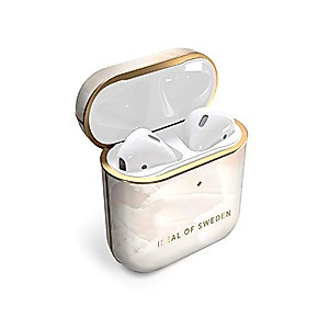 IDEAL OF SWEDEN Printed AirPods Case for AirPods gen. 1&2 (Rose Pearl Marble)