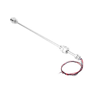 Liquid Level Sensor, DC 0-110V Large Size Stainless Steel Double Ball Switch Water Level Controller Sensor Switch for Water ,Pool,Sink,Fish ,etc(400mm)