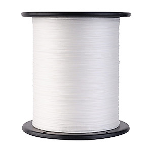 Berkley ProSpec® Premium Hollow Braid Superline, White, 180lb | 81.6kg Fishing Line, Suitable for Saltwater Environments