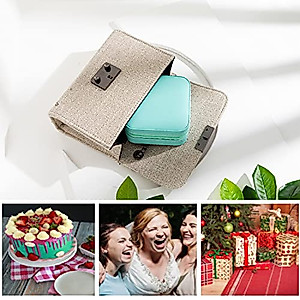 KElofoN Travel jewelry Organizer Travel jewelry case Travel Jewelry box Small Jewelry Organizer Box for Girls Women（blue）