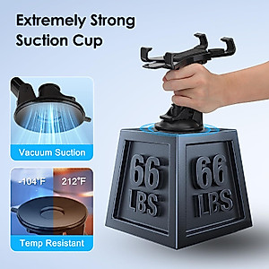 Linkstyle Car Tablet Holder, Suction Cup Car iPad Holder Dashboard Windshield Tablet Car Mount for 7-10.5in Tablets