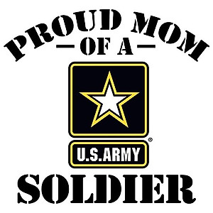 CafePress Proud U.S. Army Mom Mug Ceramic Coffee Mug, Tea Cup 11 oz