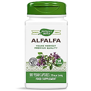 Nature's Way Alfalfa Leaves -- 100 Capsules
