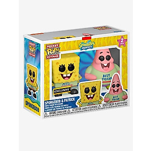 Funko Spongebob and Patrick - Keychain - Spongebob Squarepants - Boxlunch Exclusive