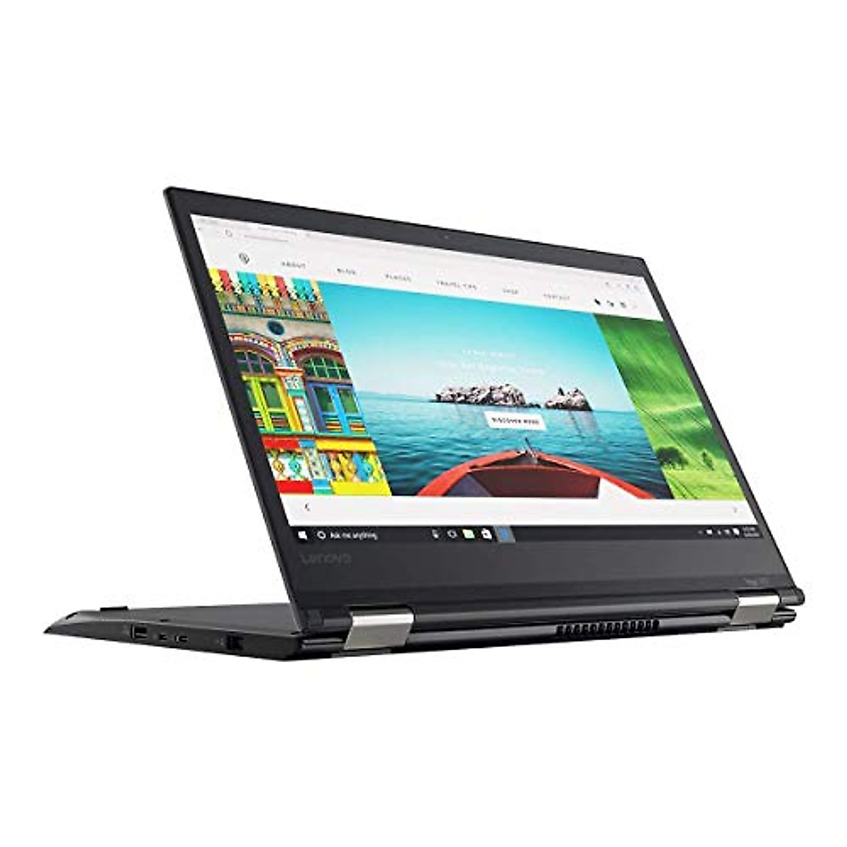 Lenovo ThinkPad Yoga 370 Touch Laptop with Intel Core i5-7300U, 8GB DDR4 RAM, 256GB SSD - 13.3" - Black - 20JH002AUS (Renewed)
