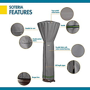 Duck Covers Soteria Waterproof 34 Inch Stand-Up Patio Heater Cover