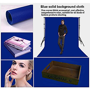 LYLYCTY 5x7ft Photography Studio Non-Woven Backdrop RoyalBlue Backdrop Solid Color Backdrop Simple Background