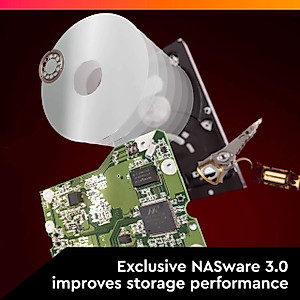 WD Red 8TB NAS Internal Hard Drive - 5400 RPM Class, SATA 6 Gb/s, 256 MB Cache, CMR, 3.5" - WD80EFAX