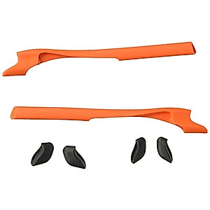 Oakley Half Jacket 2.0 Ear Sock and Nose Pad Accessory Kit, Orange, One Size