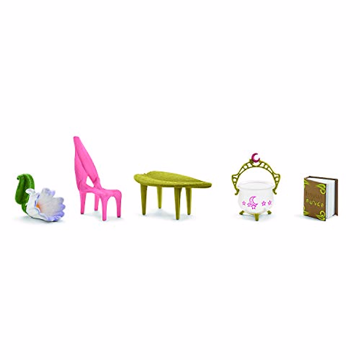 Schleich bayala 54-Piece Fairy Dollhouse & Stable with Unicorns Toy Set for Kids Ages 5-12