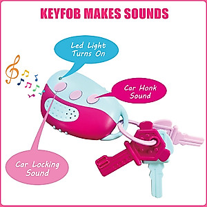 INNOCHEER Little Girls Purse, Play Purse for Little Girls, Unicorn Toys for Girls Age 4-6 6-8, Real Washable Kids Makeup Kit for Girl, Birthday Christmas Princess Gifts Toys for Girls 4-6 5-7 8-10