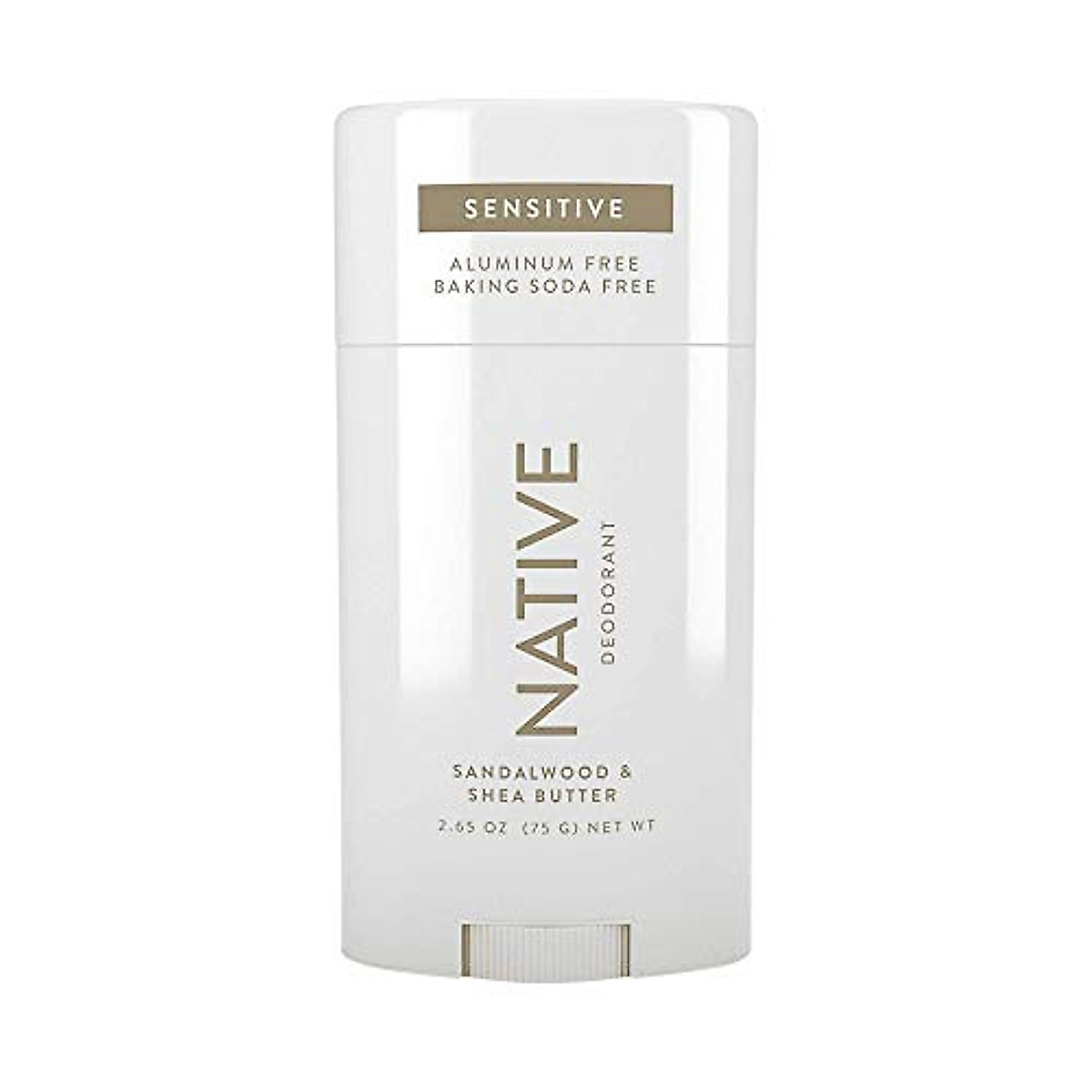 Natural Sensitive Native Sandalwood & Shea Butter Aluminum Free Deodorant, 2.65 oz