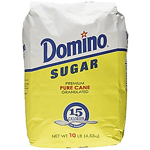 Domino Sugar, Granulated, 10-Pound Bags